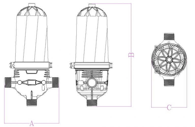 Manual T Disc Filter - SI iirigation systems